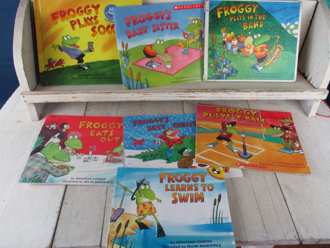 Children's Series Books Vintage by Jonathan London FROGGY Books Lot of ...