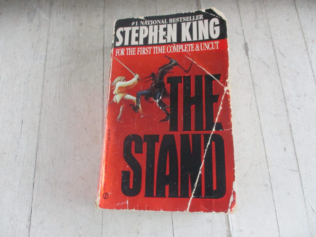 Stephen King Book Vintage the Stand Complete and Uncut Paperback First ...