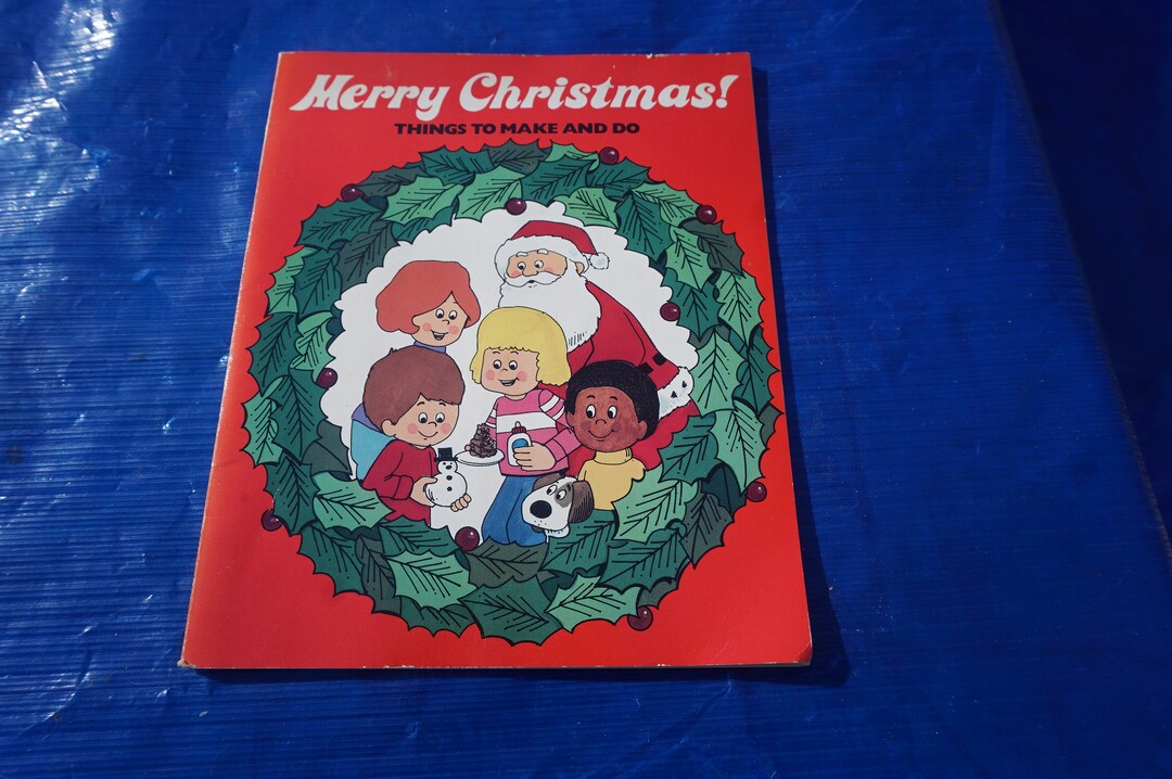 Christmas Craft Books Lot of 2 the Christmas Crafts Book 1979 - Etsy