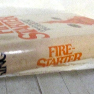 Stephen King Book Vintage 1980 Fire-starter BCE Book Club Edition ...