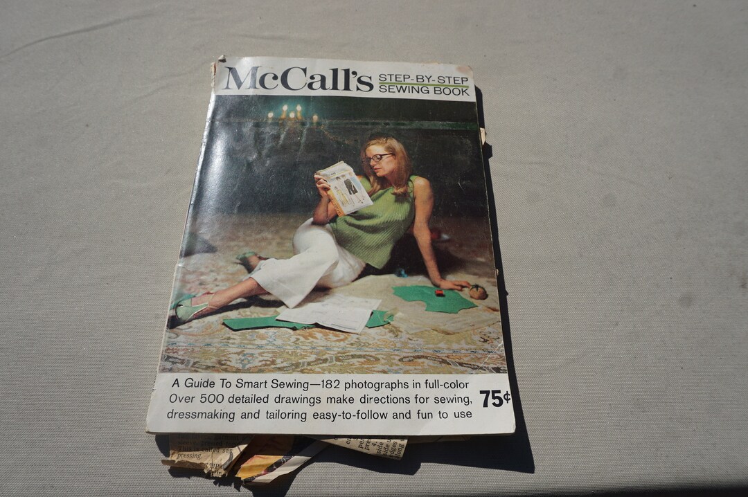 Mccall's Step by Step Sewing Book 1966 Paperback/soft Cover 160 Pages ...