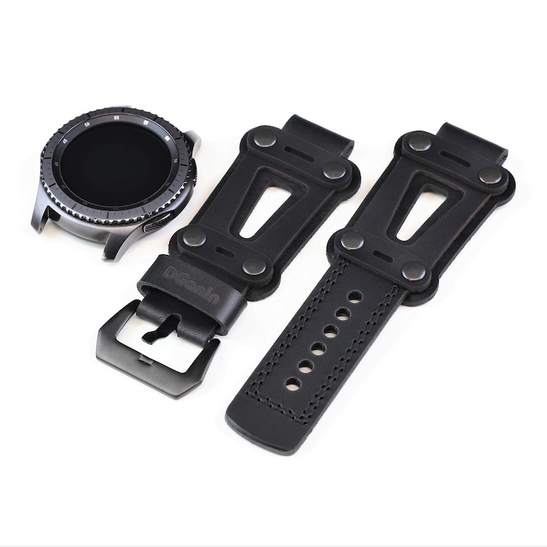 Handmade Leather Smartwatch Band, Cuff Watch Strap - Etsy Canada