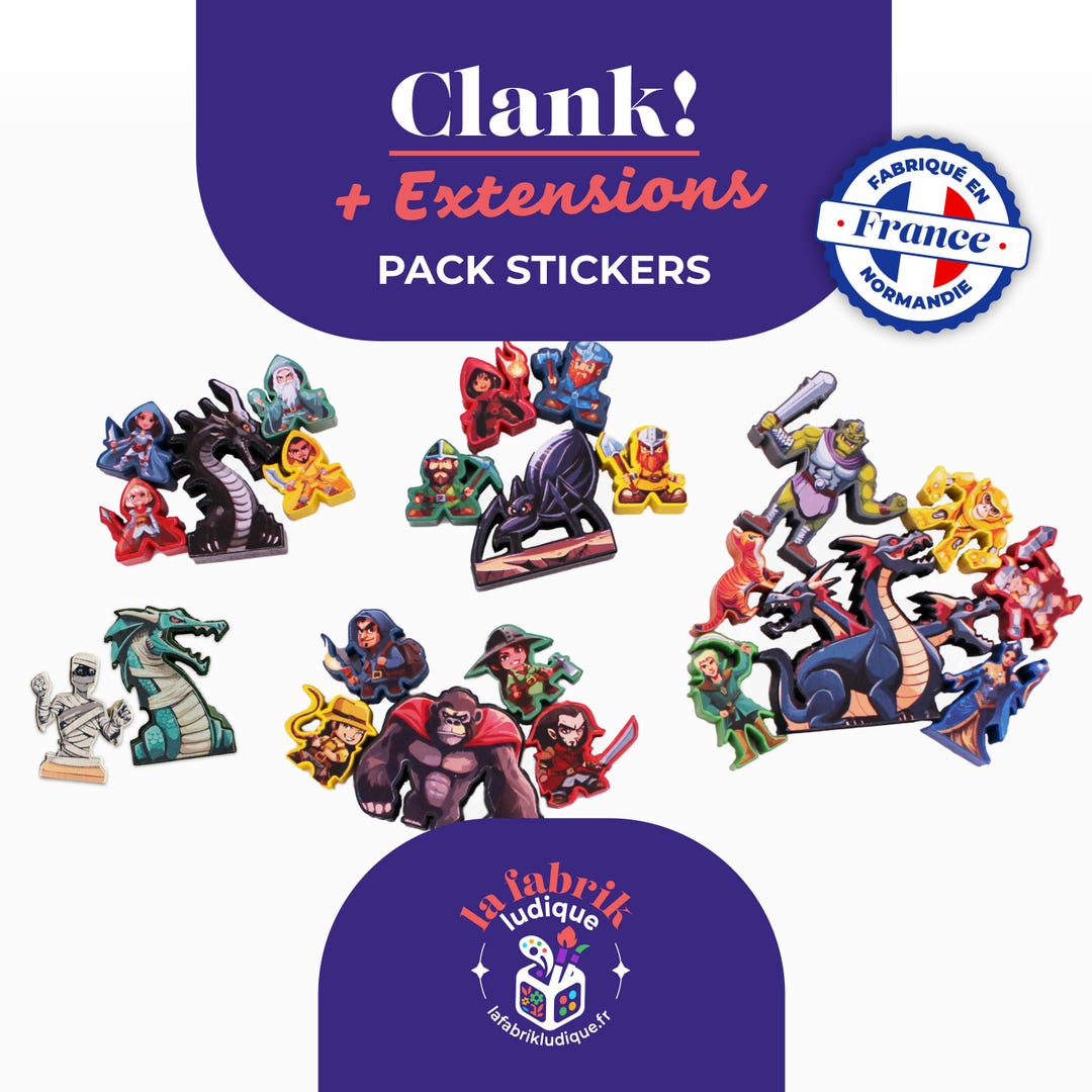 Premium Stickers for Clank + Optional Extensions - Etsy Canada