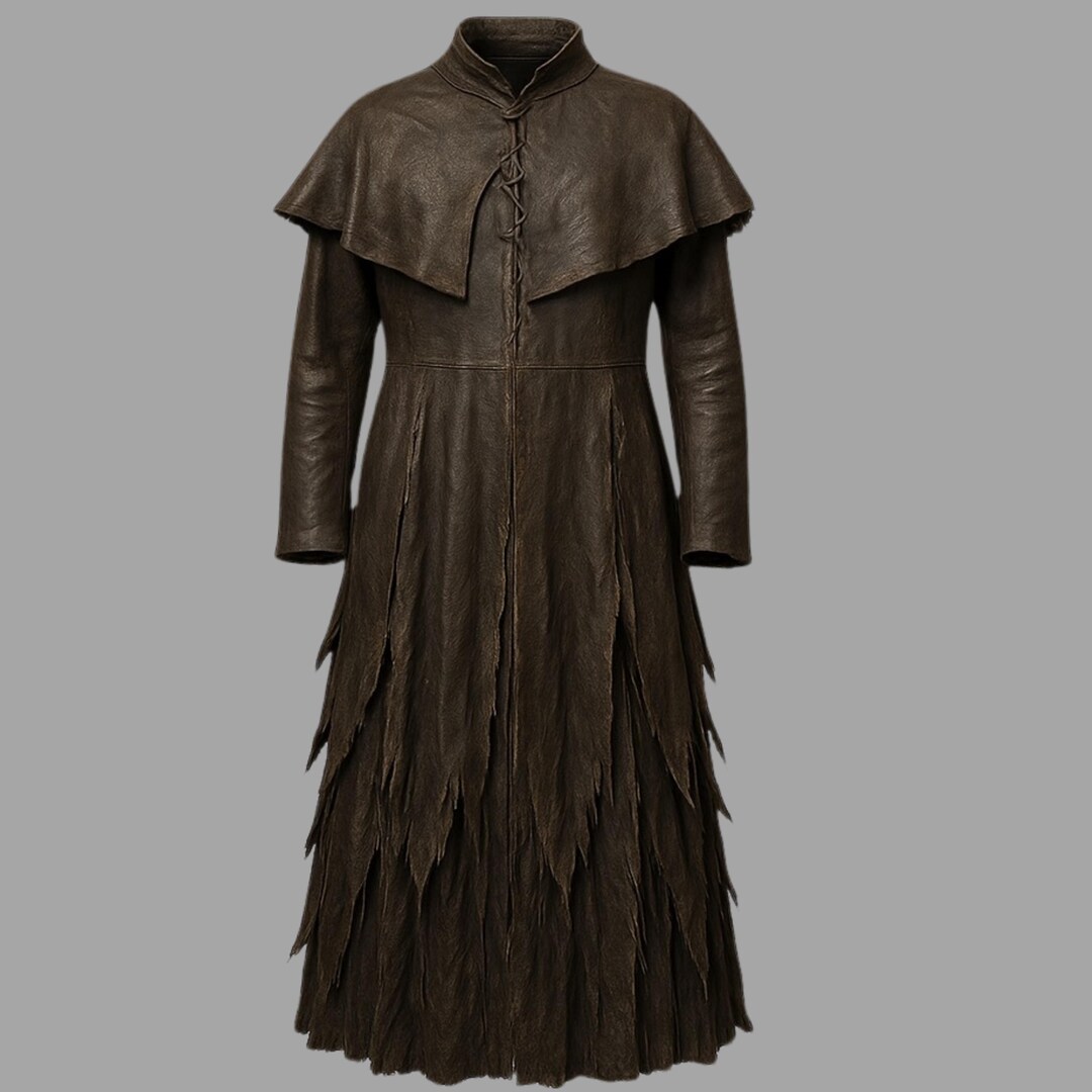 Dark Forest Witch Costume, Halloween Costume, Handmade Medieval Leather ...