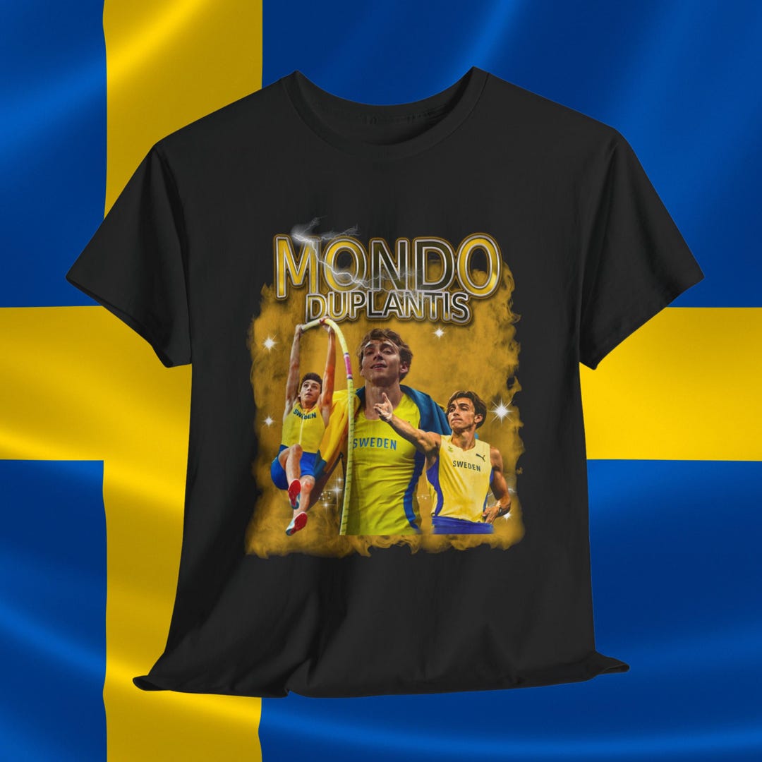 Mondo Duplantis Shirt, Armand Duplantis Graphic Tee, Pole Vault Apparel ...