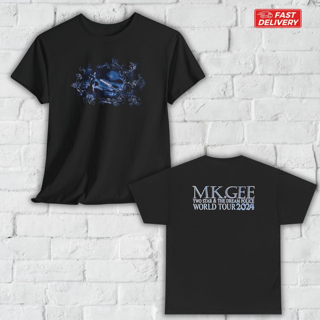 Mk.gee and Dijon Band 2024 World Tour T Shirt, Dijon Merch, Mk.gee Tee, Concert Merch, Tour ...