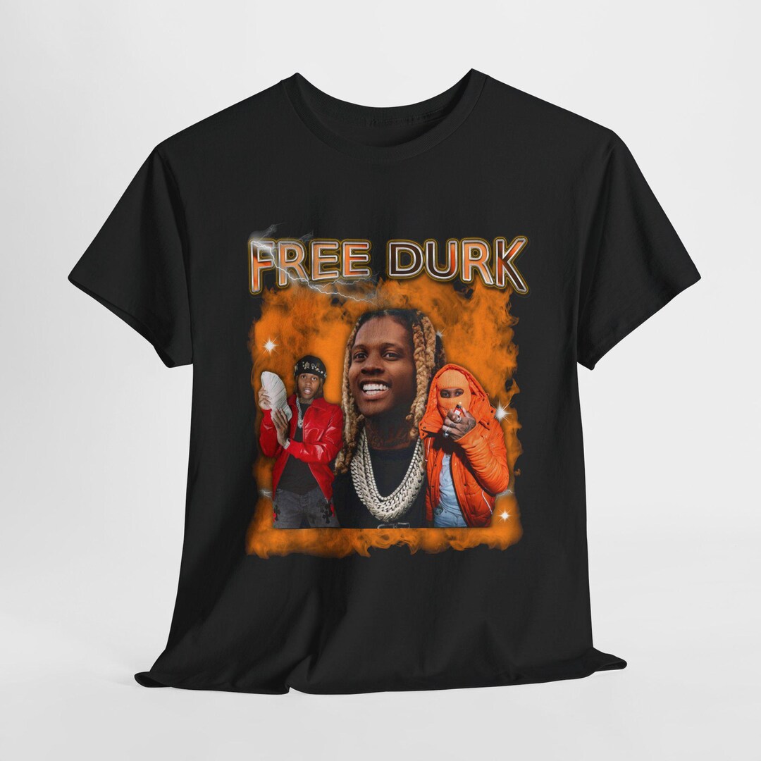 Free Lil Durk Shirt Lil Durk Poster Oversized Shirt Durk Merch Tee ...