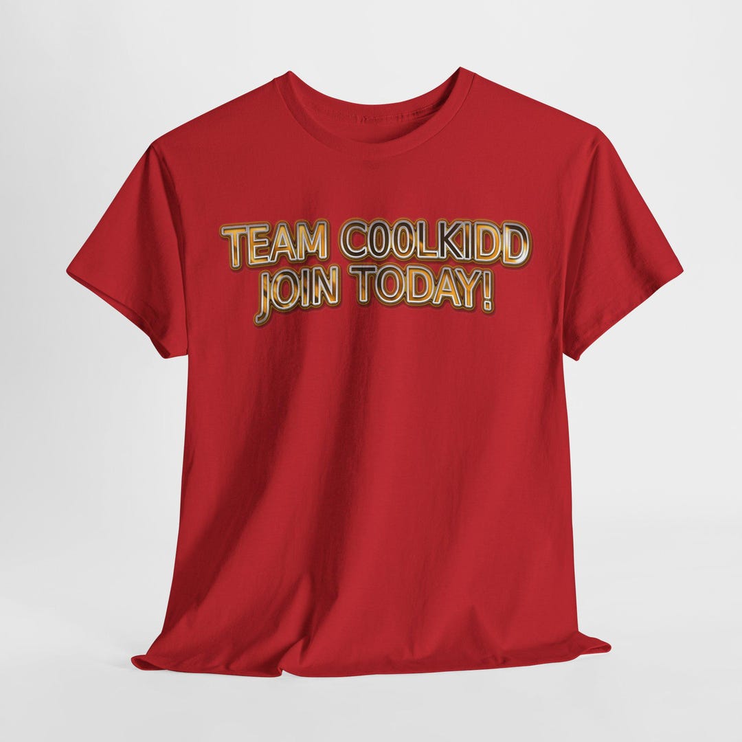 Team C00lkidd Join Today Shirt Hacker Shirt Gamer Gaming Shirt DTG Team ...