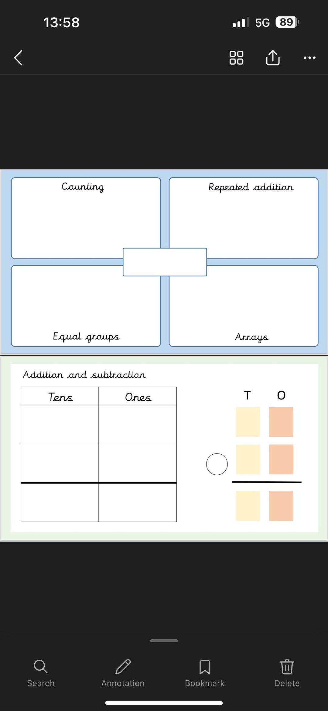 Maths Table Resources - Addition, Subtraction, Multiplication and ...