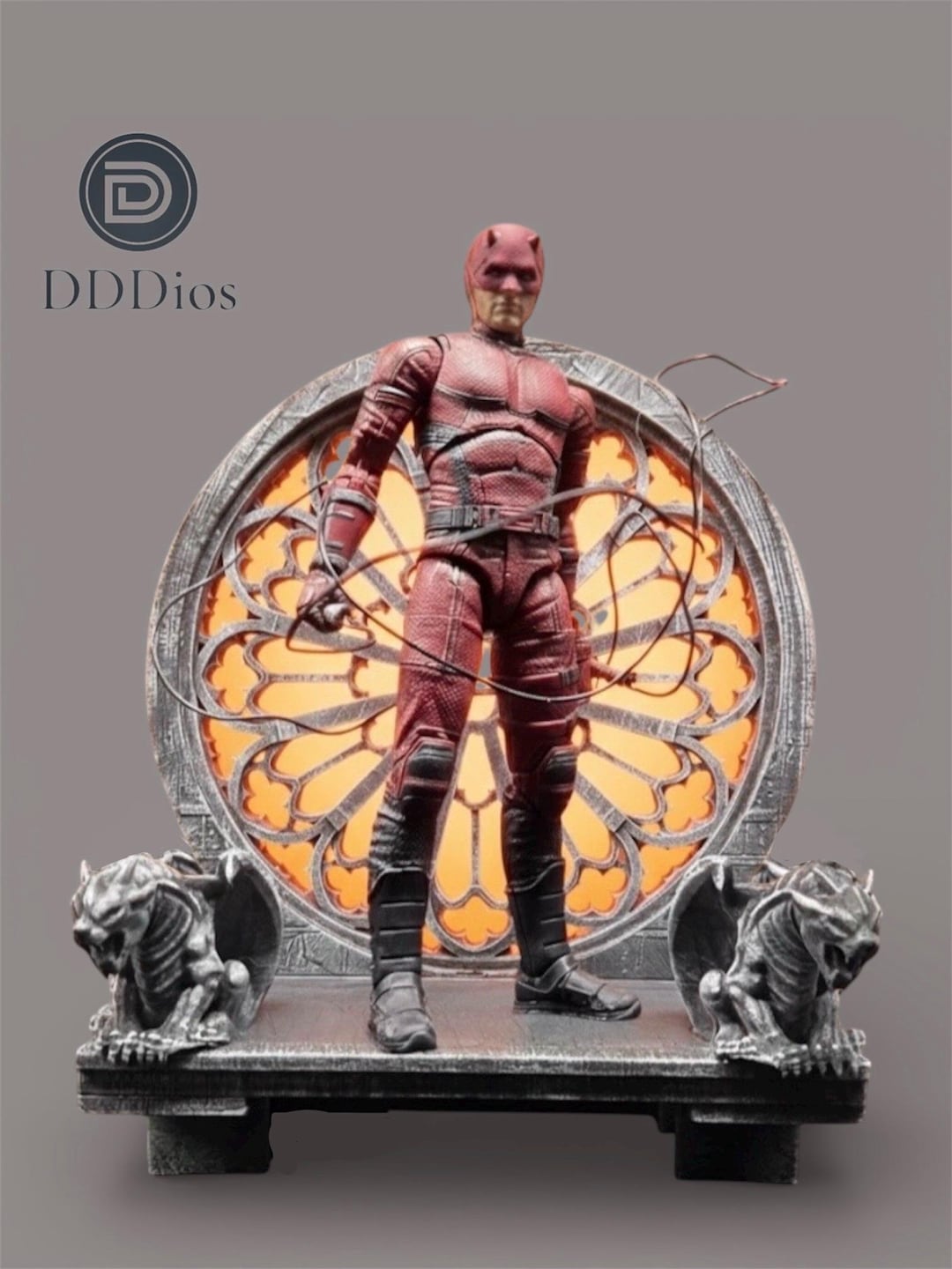 Cathedral Window Diorama for Daredevil Spider-man Batman Marvel Legends ...