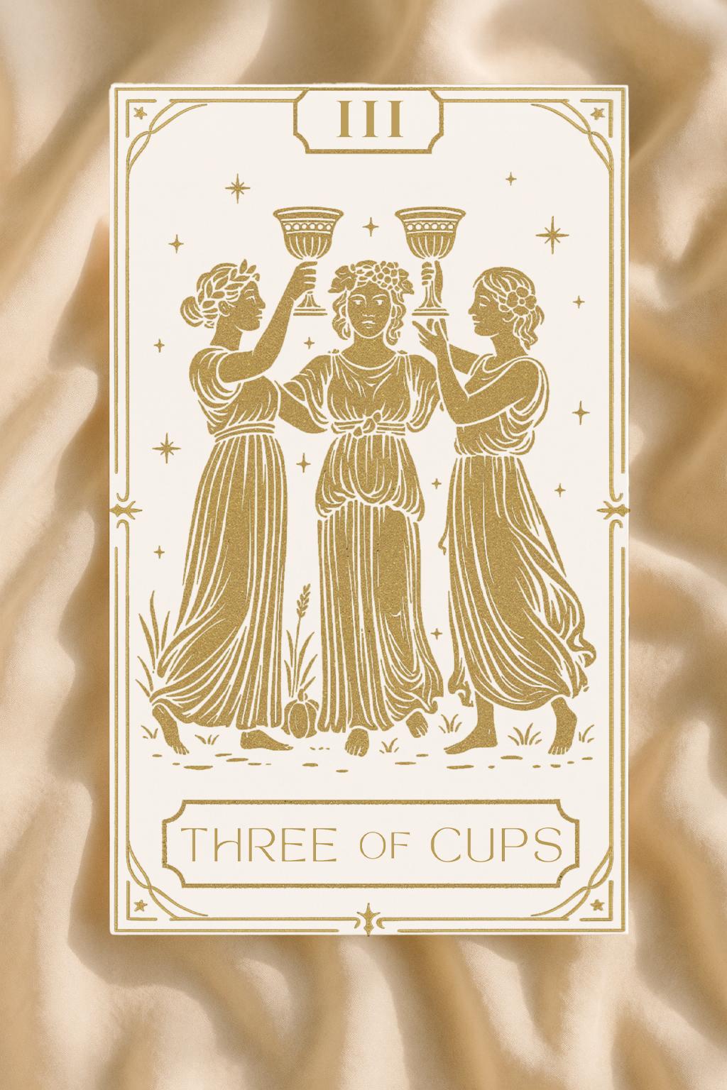 Celestial Tarot Table Numbers: Mystical Wedding Decor (canva Template ...