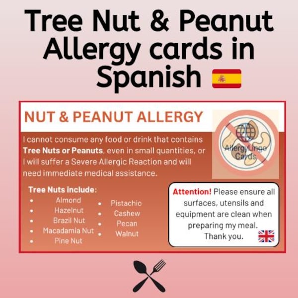 Peanut Allergy - Etsy