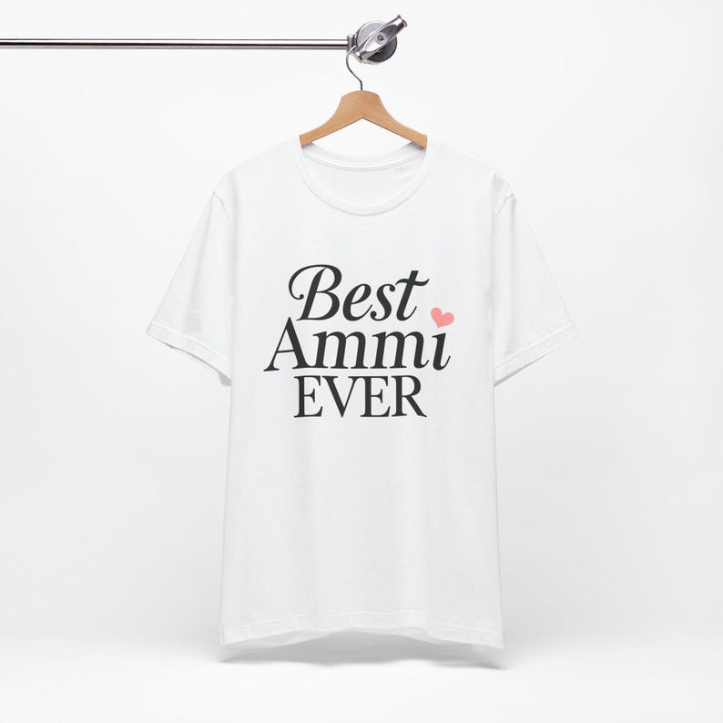 Best Ammi Ever Shirt, Muslim Mom Tee, Gift for Ammi, Pakistani Mother ...