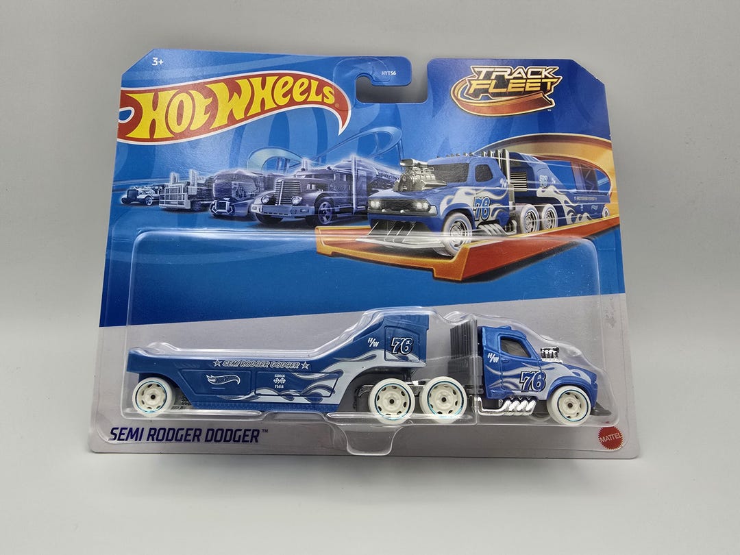 Hot Wheels Semi Rodger Dodger | Track Fleet - Etsy