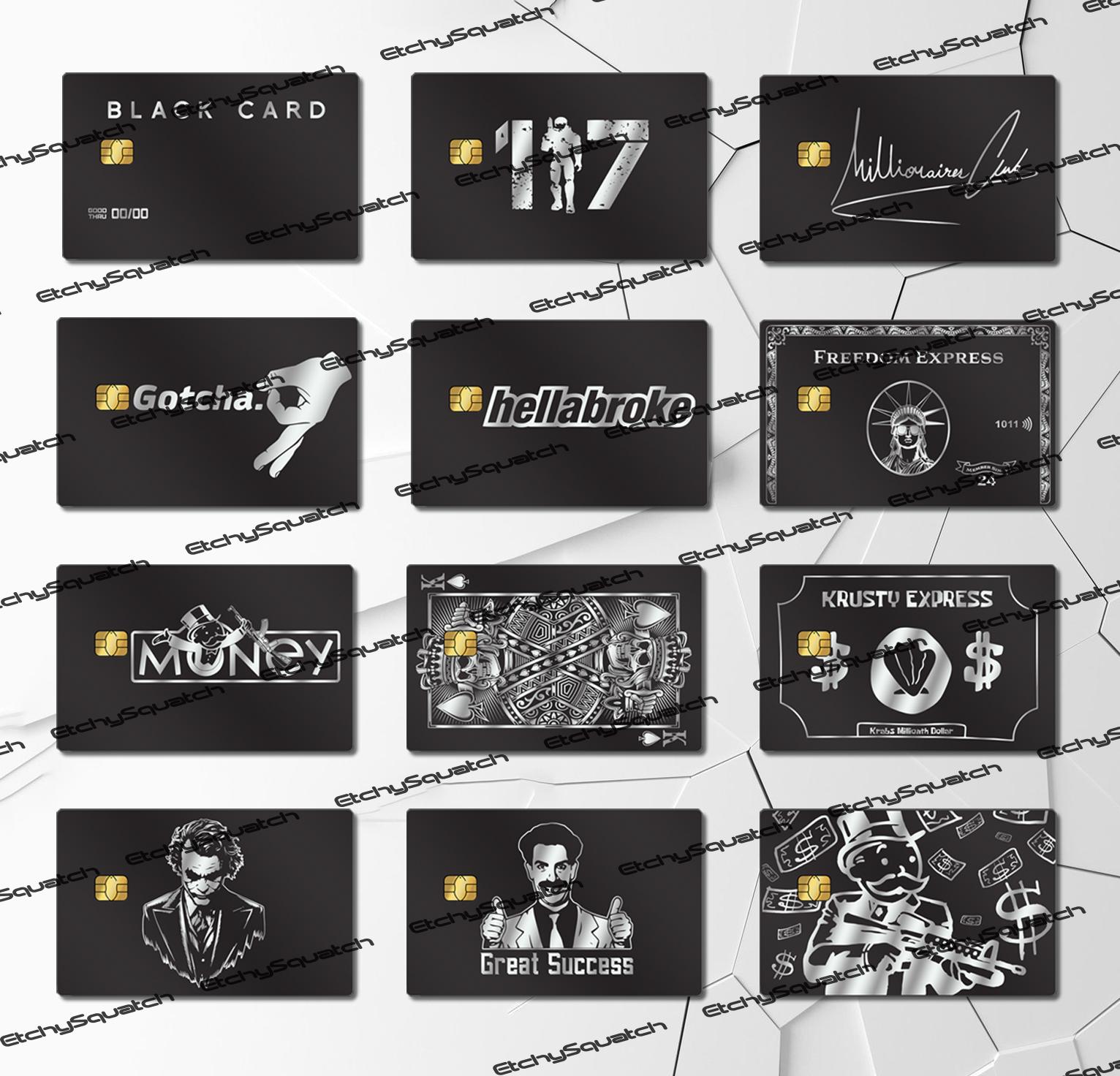 Ultimate Metal Card Design + Mockups Business Bundle - 22 Vector ...