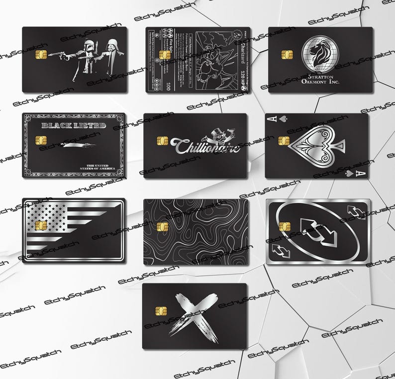 Ultimate Metal Card Design + Mockups Business Bundle - 22 Vector ...