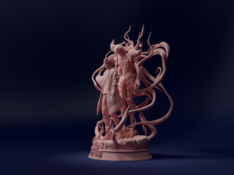 Sung Jin Woo and Beru Solo Leveling 16K Quality Figure – Ideal as a ...