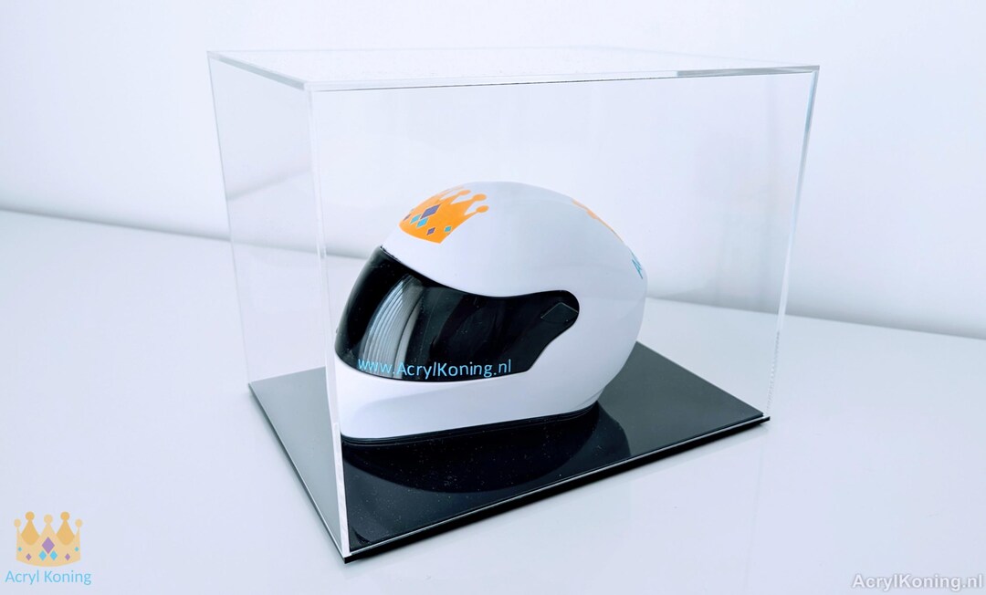 Helmet Display Case Scale 1:2 – Acrylic Display Box for Model Helmets ...