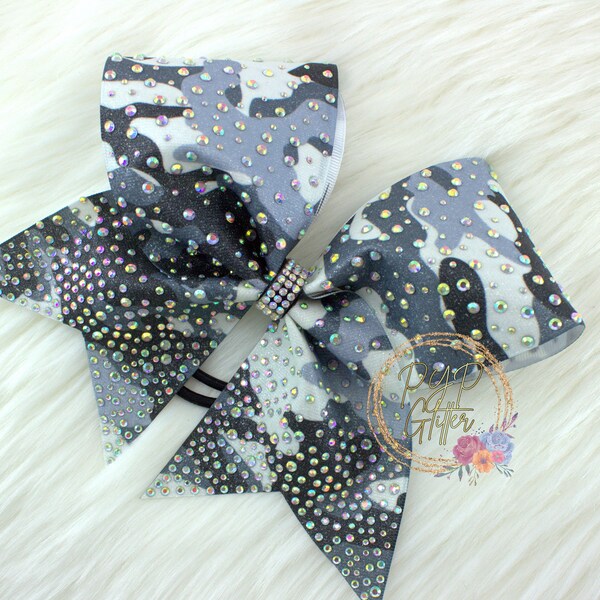 Camouflage Hair Bow - Etsy