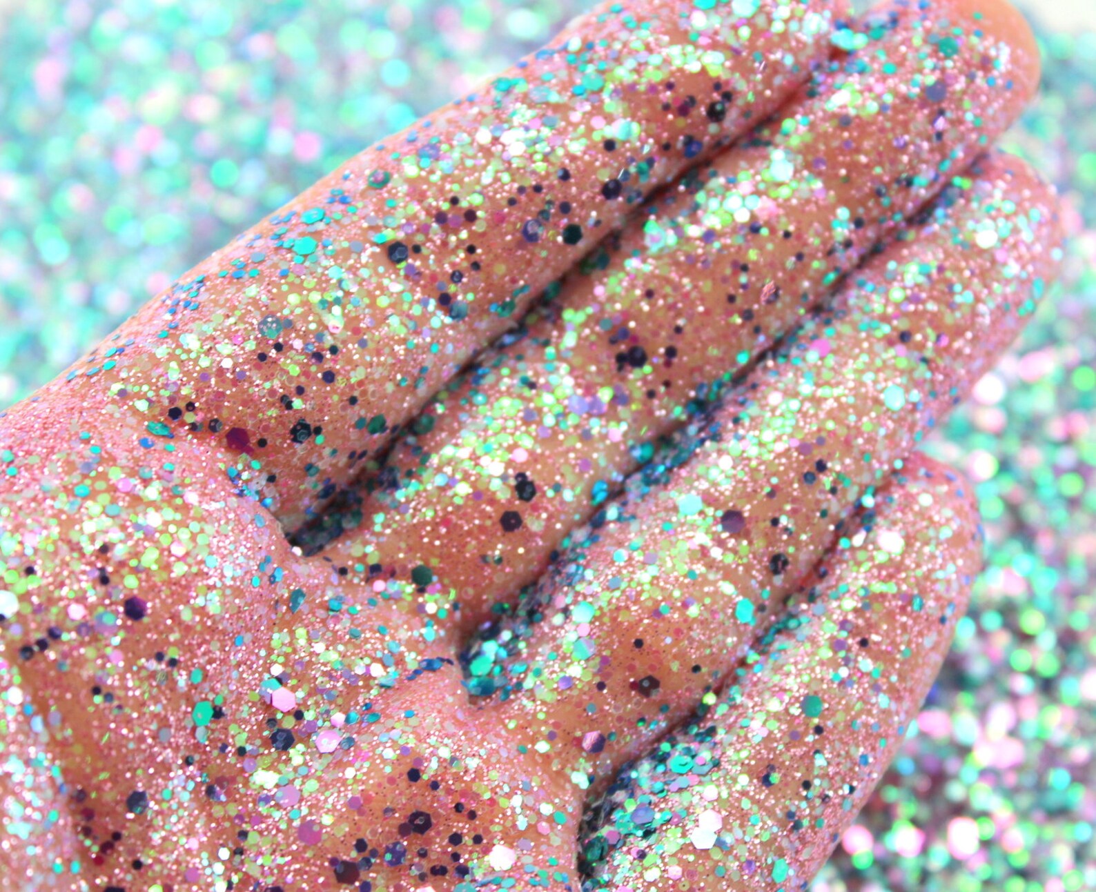 1 Pound Mini-chunk Polyester Glitter Chameleon Glitter - Etsy