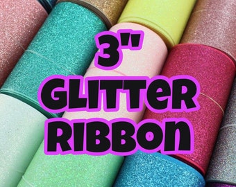 Glitter Cheer Bow | Etsy