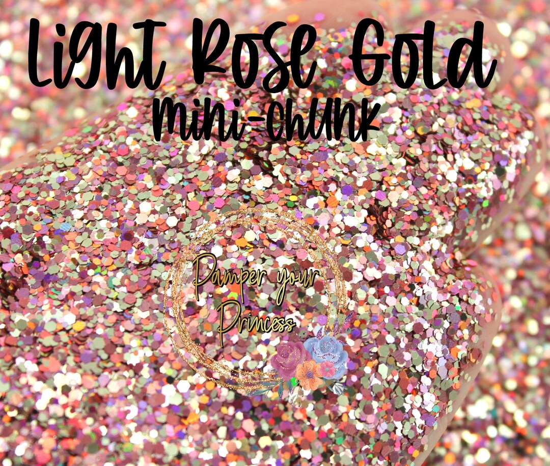 4oz Mini-chunk, Metallic Glitter, Polyester Glitter, Holographic ...