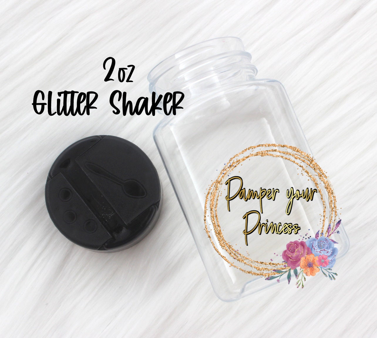 2oz Empty Glitter Shaker Holds 2oz Roughly of Glitter See - Etsy