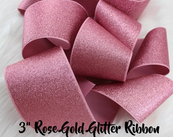 Rose Gold Ribbon - Etsy