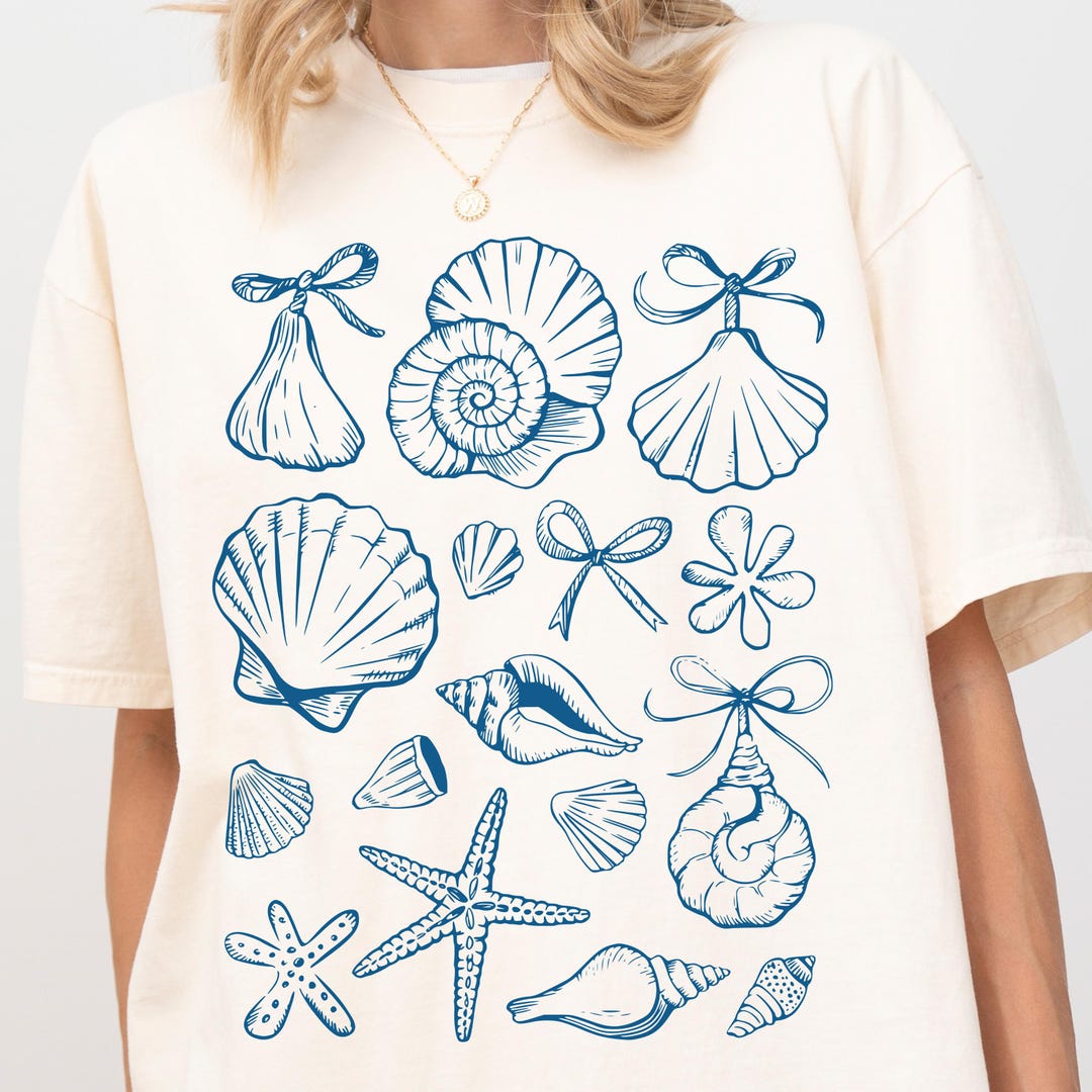 Seashell Coquette PNG, Girls Trip PNG, Coastal PNG, Beach Png, Summer ...