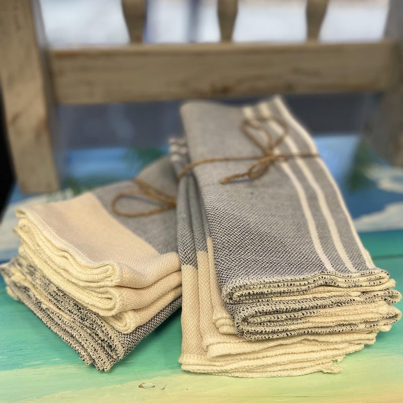 Cloth Napkins, Turquoise - Etsy