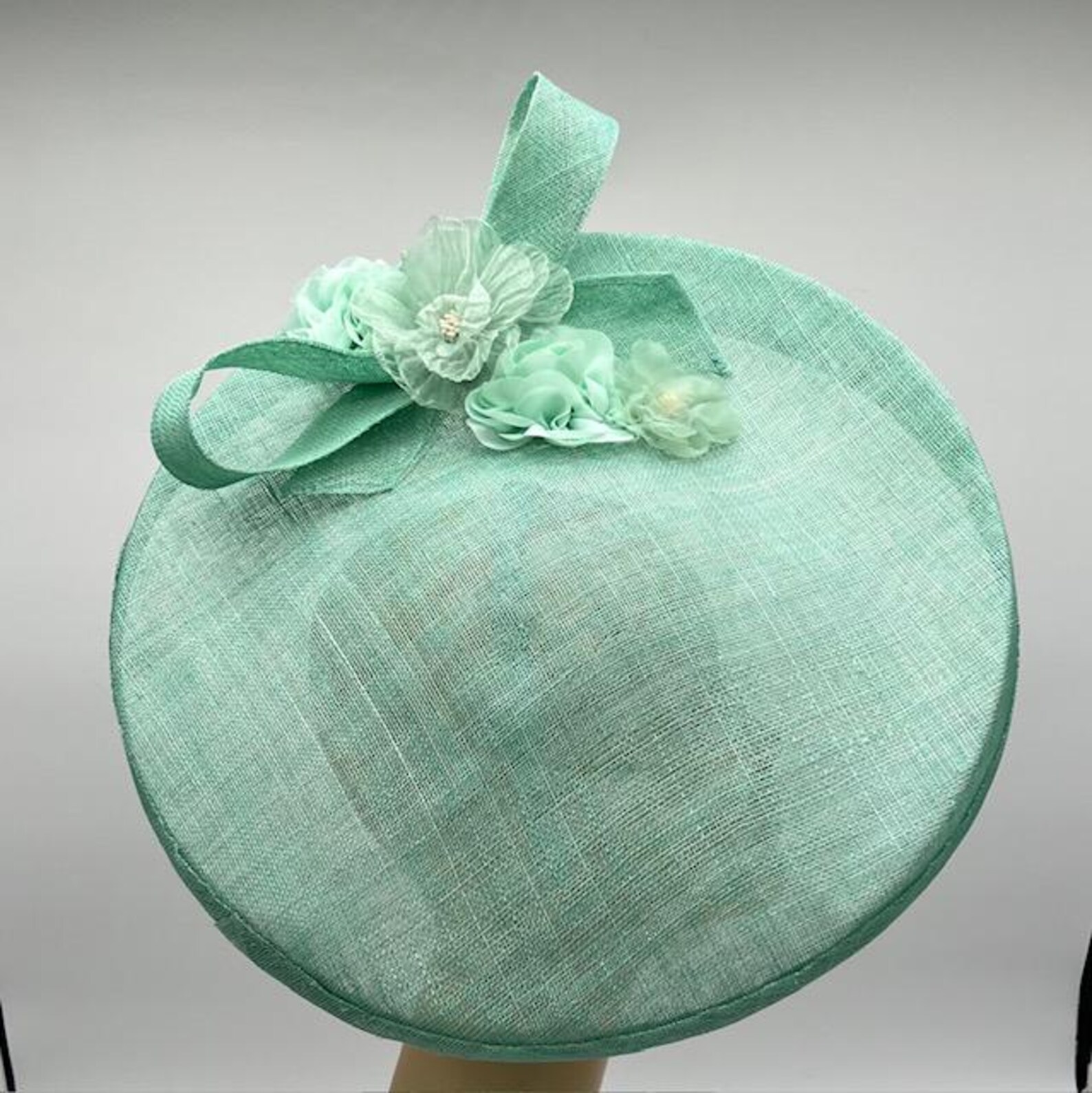 Mint Green Saucer Hat for Kentucky Derby or Wedding - Etsy
