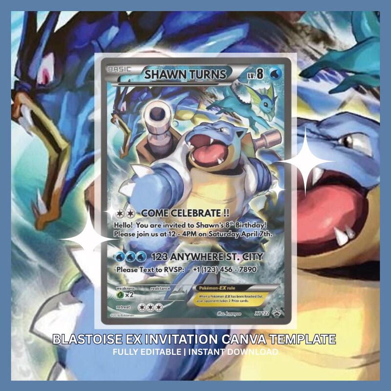 Blastoise - Etsy