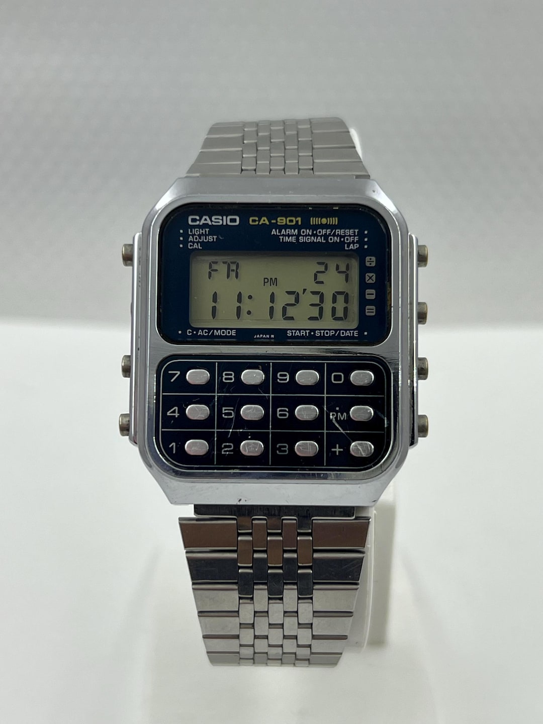 Casio CA-901 Rare Calculator Watch Module 134 Japan 'M' Serial:578763 ...