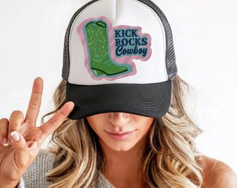 Kick Rocks Cowboy - Etsy