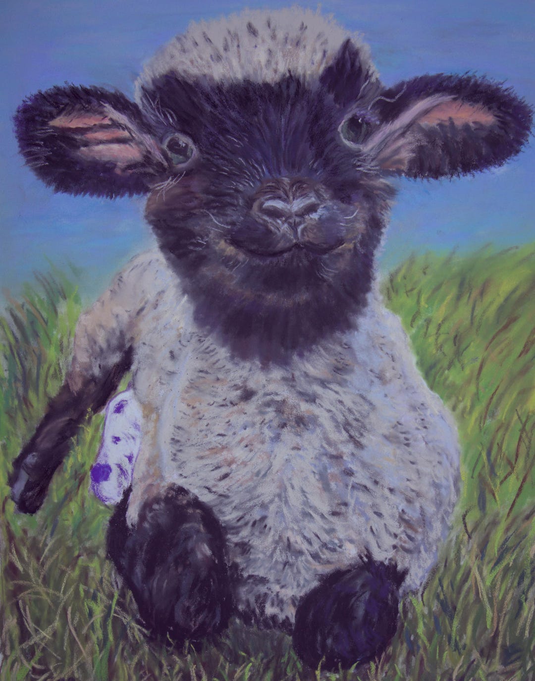 Giclee Print, Soft Pastel, Hard Pastel, Pastel Pencil, Painting, Vegan ...