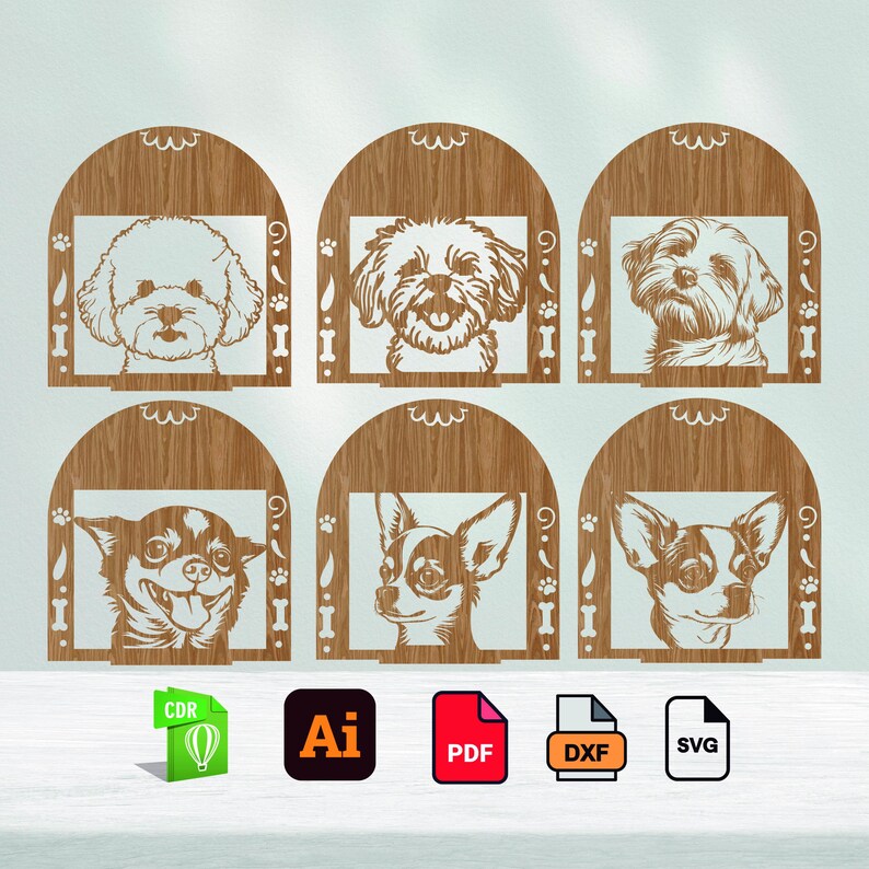25 Dog Breeds Svg Bundle – Most Requested by Customers – Professional ...