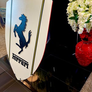 Ferrari Sign ,ferrari Logo,custom Sign ,classic Car Ferrari Poster ...