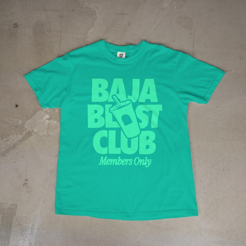 BAJA BLAST CLUB Shirt - Etsy