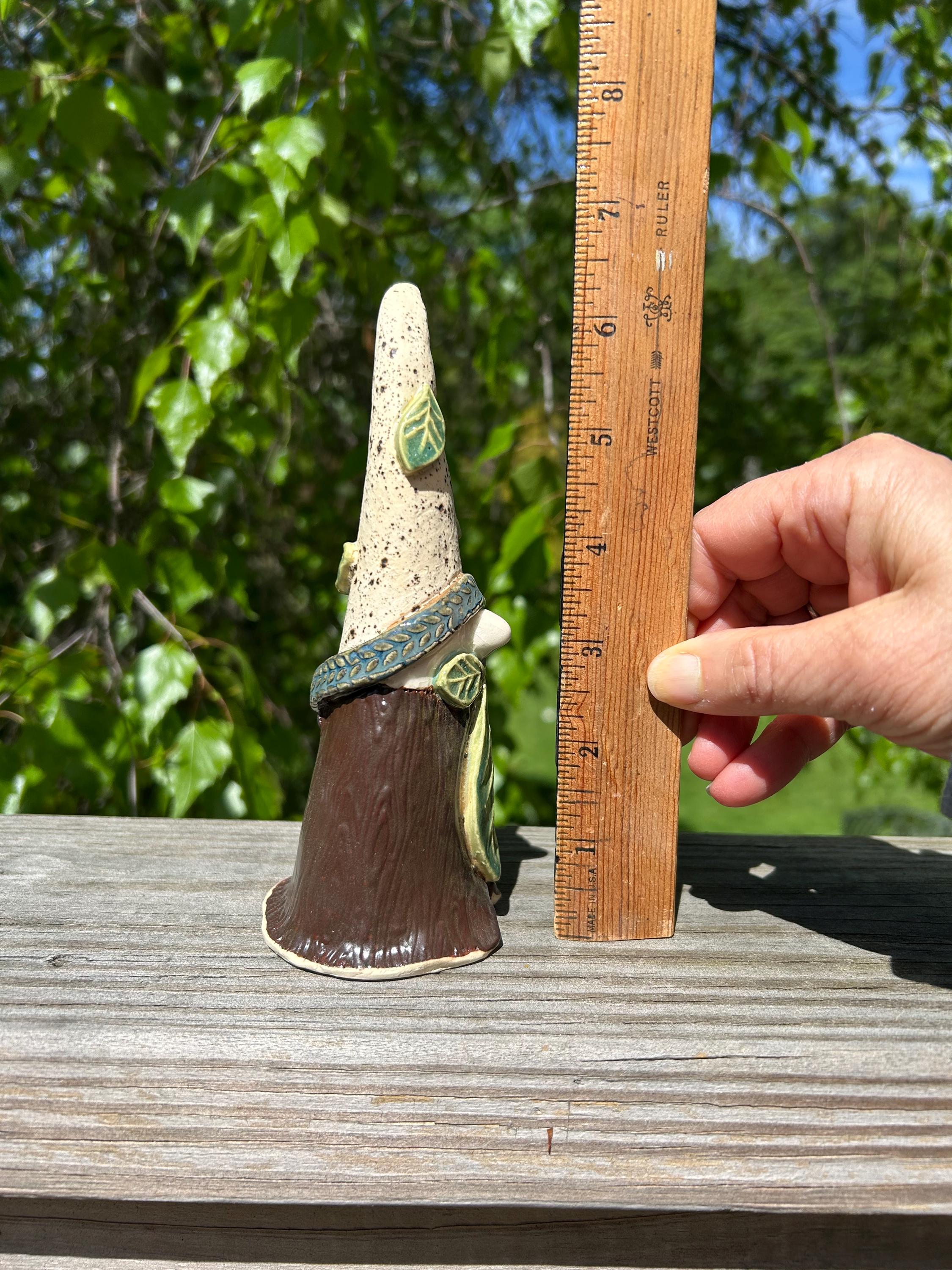 Garden Gnome, Gnome, Gnome Figurine, Gnome Sculpture, Pottery Gnome ...