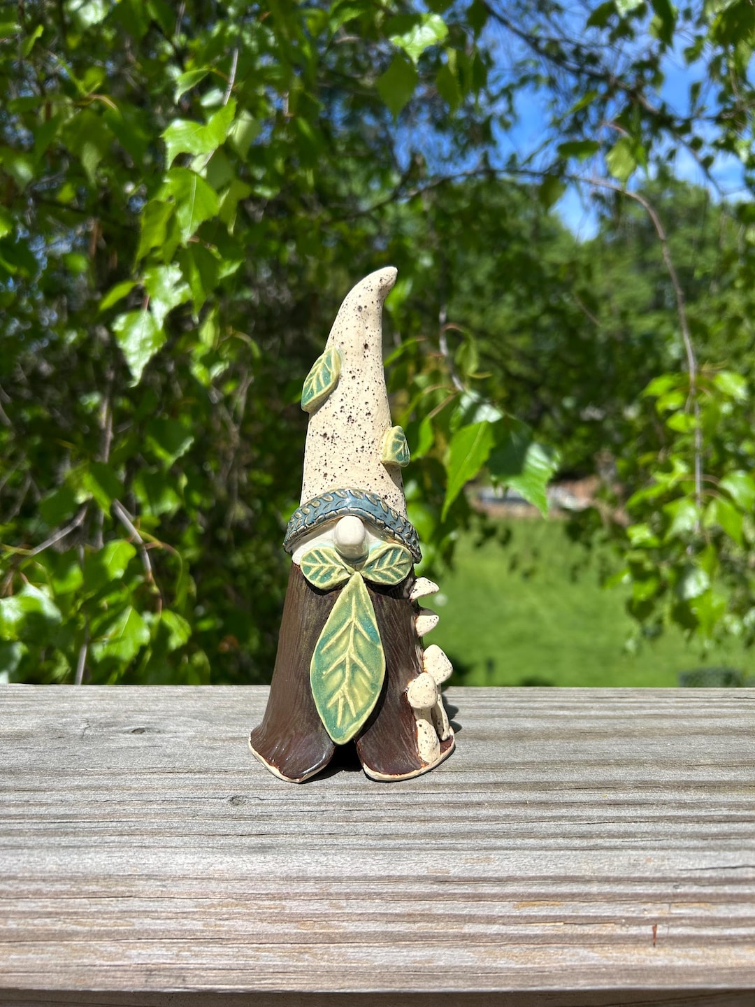 Garden Gnome, Gnome, Gnome Figurine, Gnome Sculpture, Pottery Gnome ...