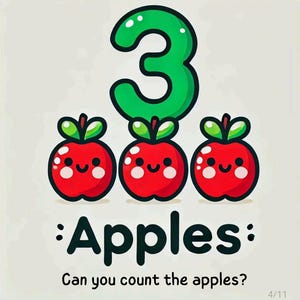 Number Book for Toddlers | 1 to 10 Counting Fun | Preschool Learning ...