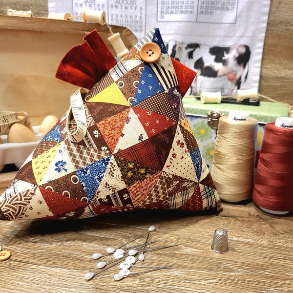 Patchwork Chicken - Etsy