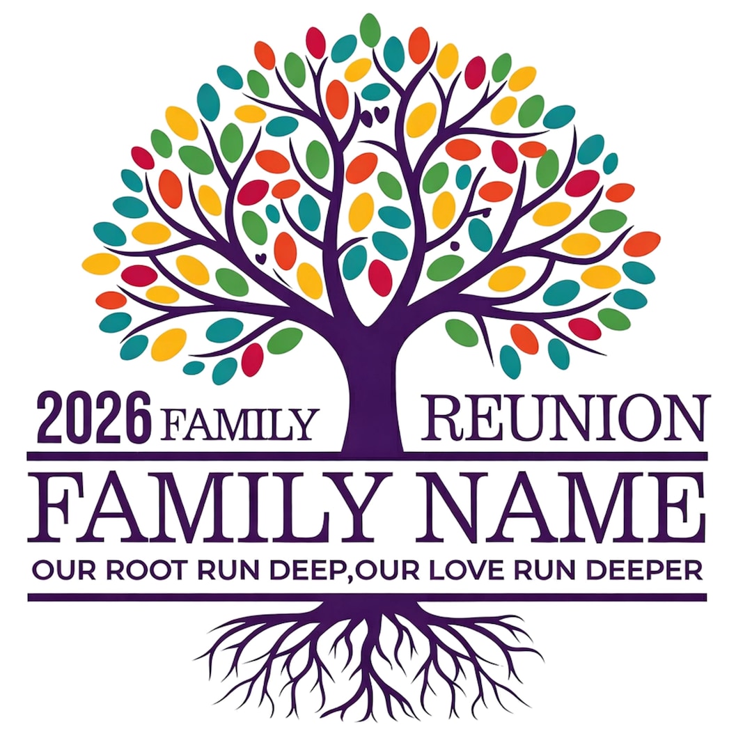 Family Reunion Tree 2026 Png, Family Tree , Family Reunion Png, Tree of ...