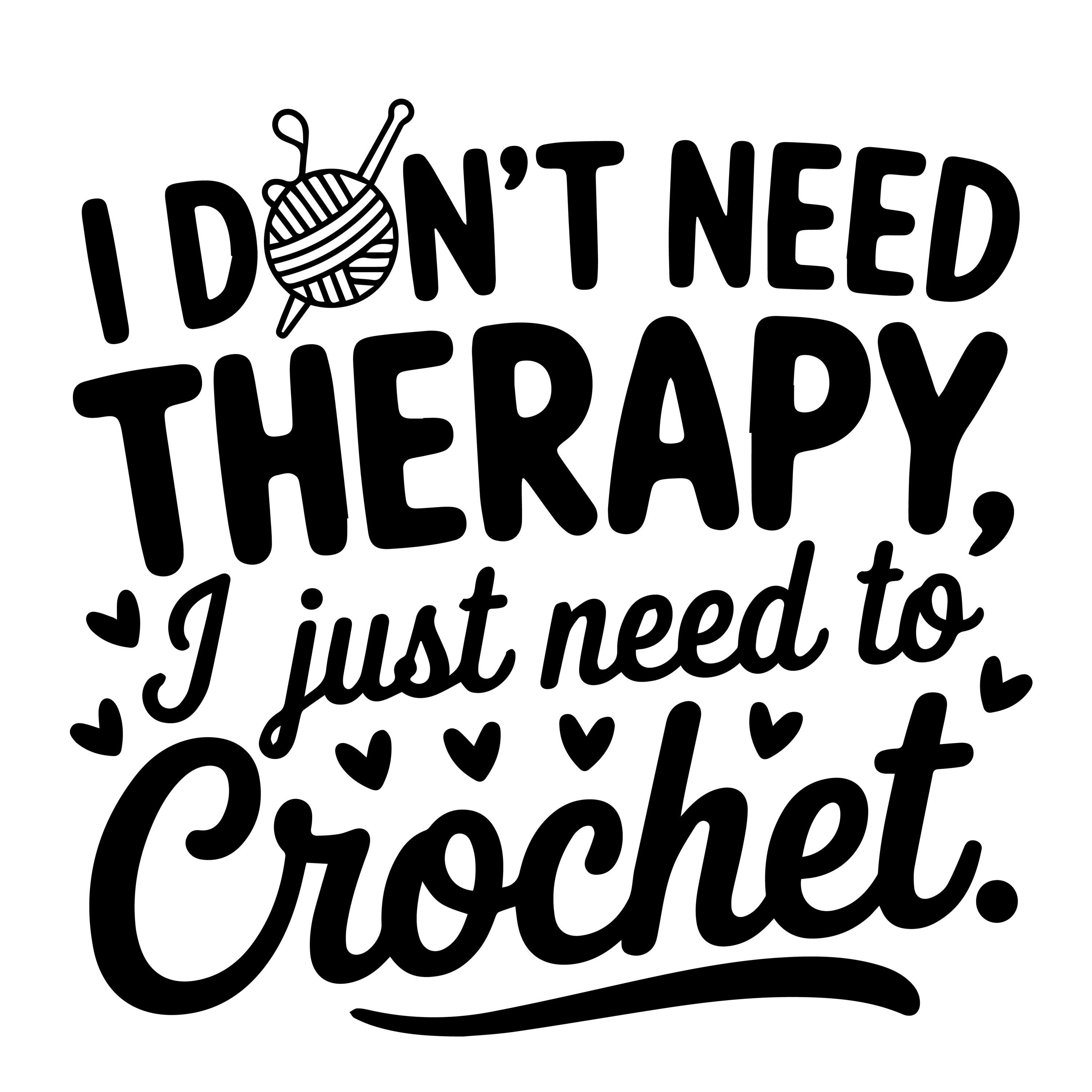 Crochet Svg Crochet Png Crochet Shirt Design Crochet Cut File Cricut ...