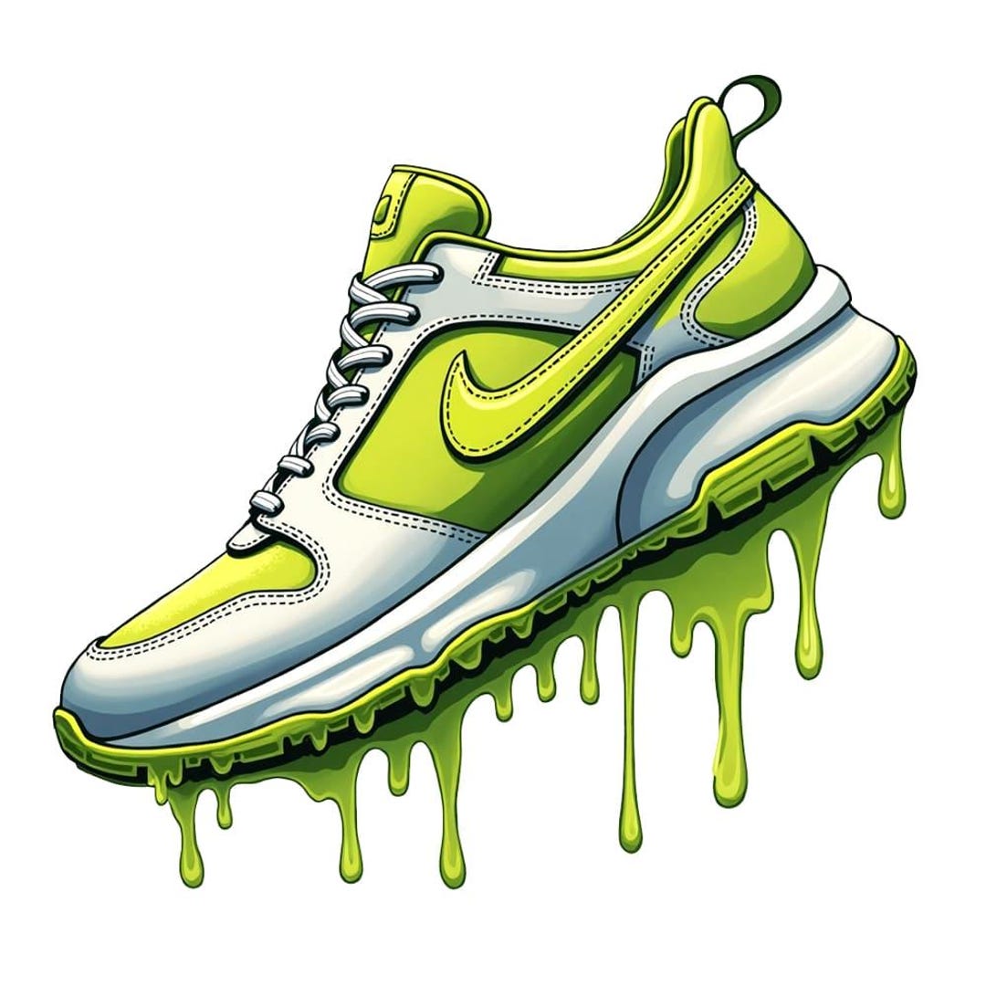 Dripping Sneakers Png, Dripping Png, Dripping Sneakers Clipart ...