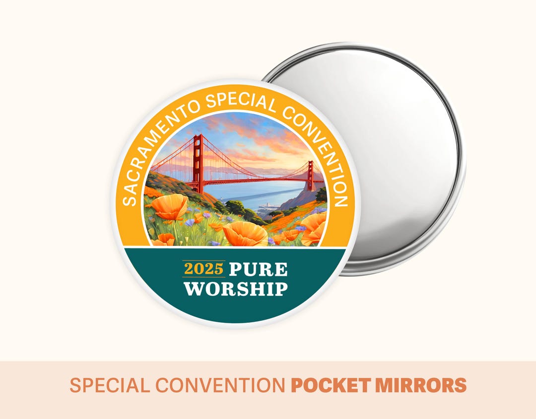 25 Sacramento “pure Worship” Special Convention Pocket Mirrors ...