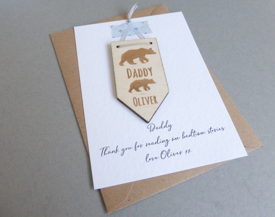 Daddy Card - Father's Day Card -daddy and Me - Dad Card - Gift for ...