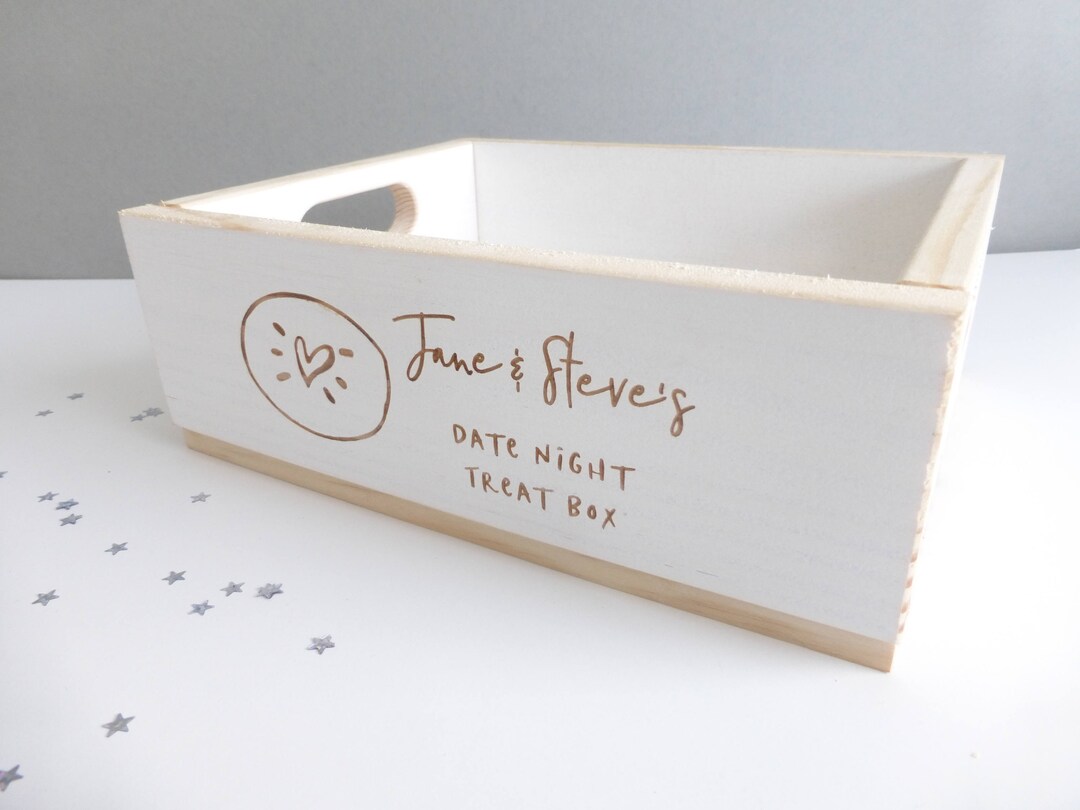 Personalised Date Night Treat Box Gift for Couples Romantic Gifts for ...