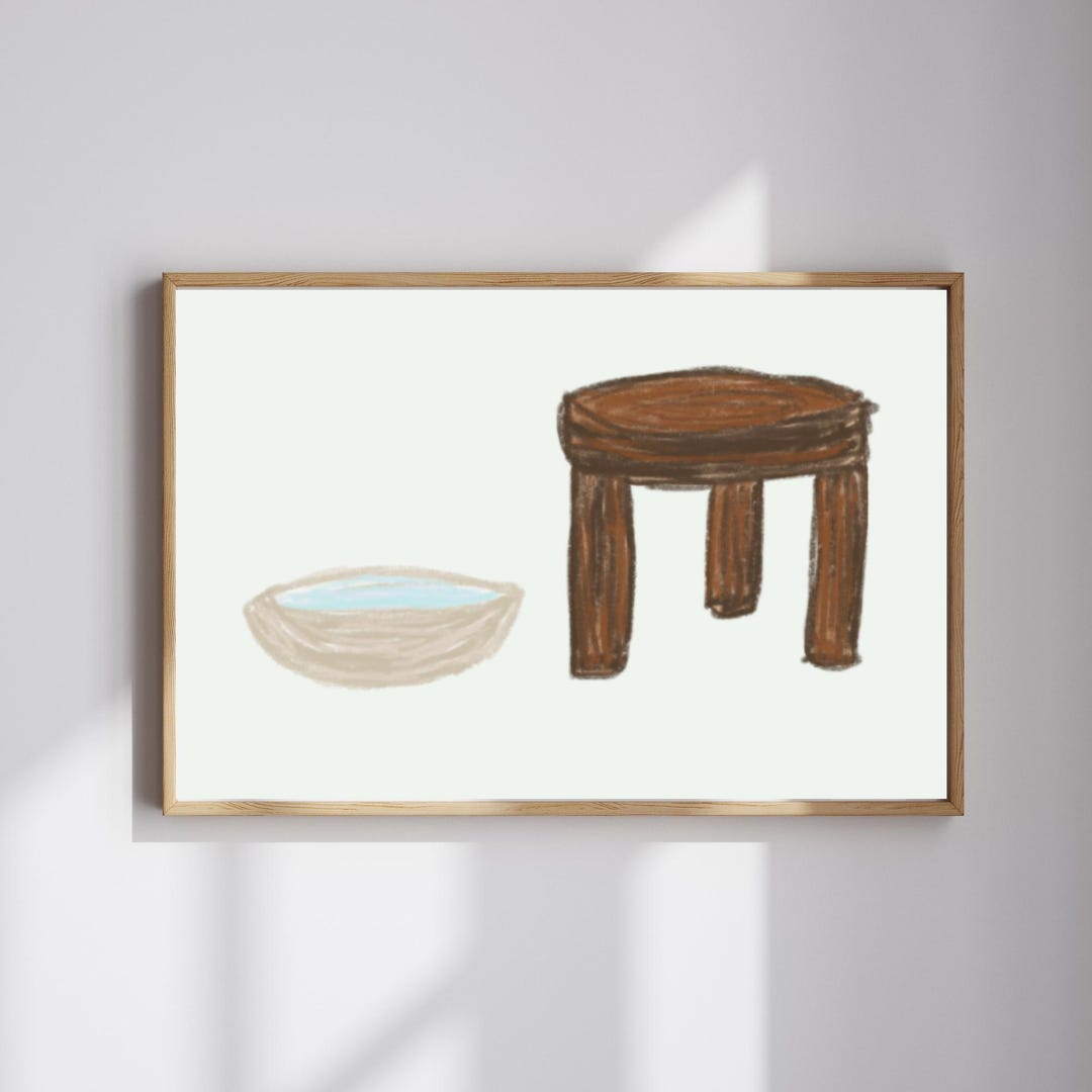 Washing Feet PRINTABLE Art, John 13:1-17 Wall Art, Digital Download ...