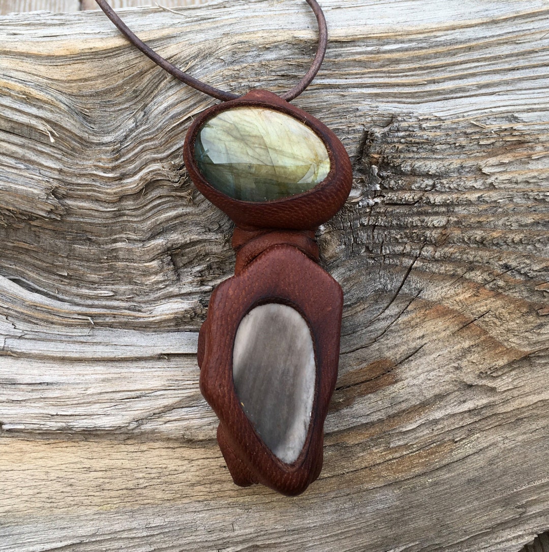 Earth Passage- This Stream of Life Amulet Features Labradorite and ...